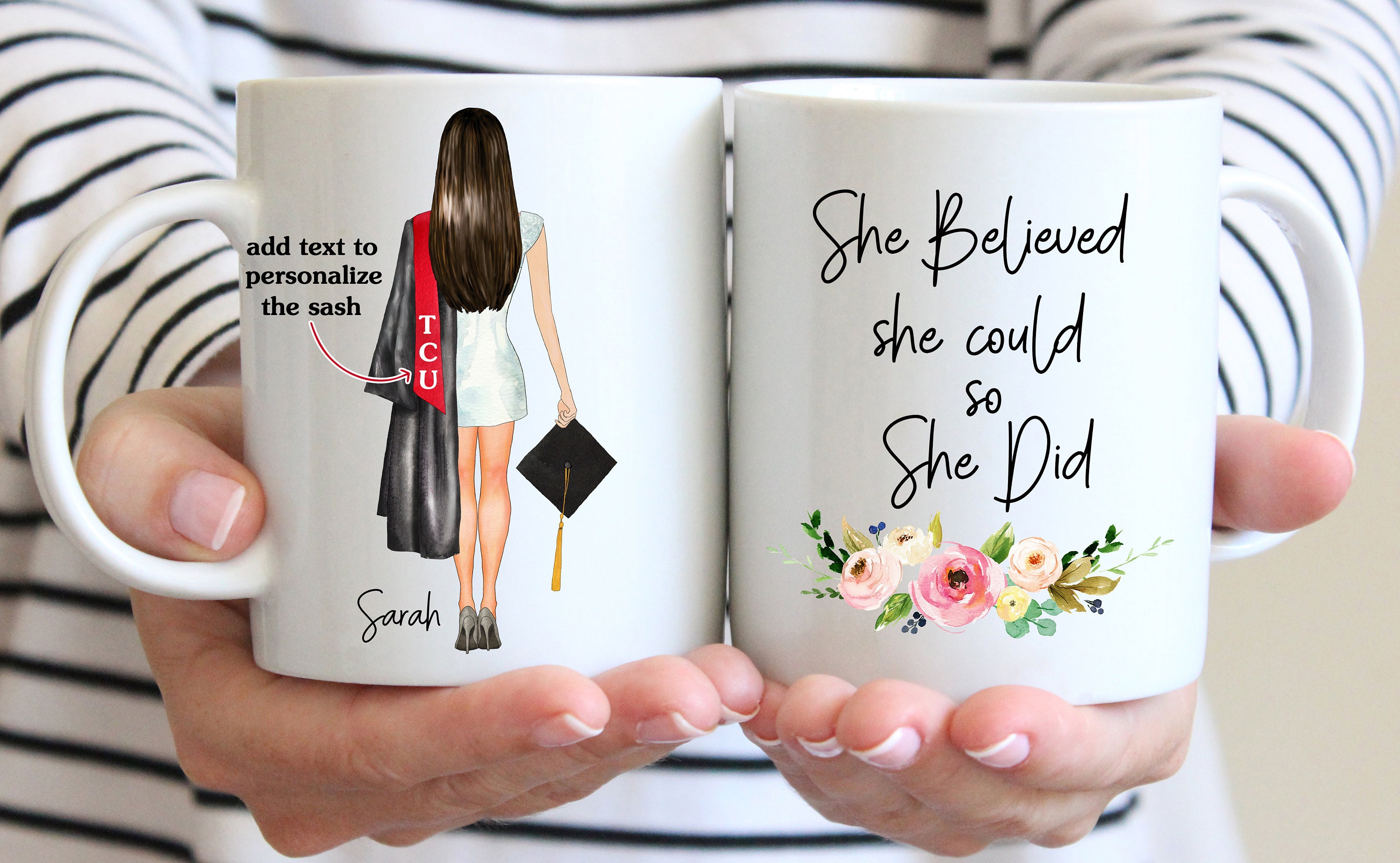 Graduation Gift Custom Grad Mug Graduation Gift for Her | Etsy