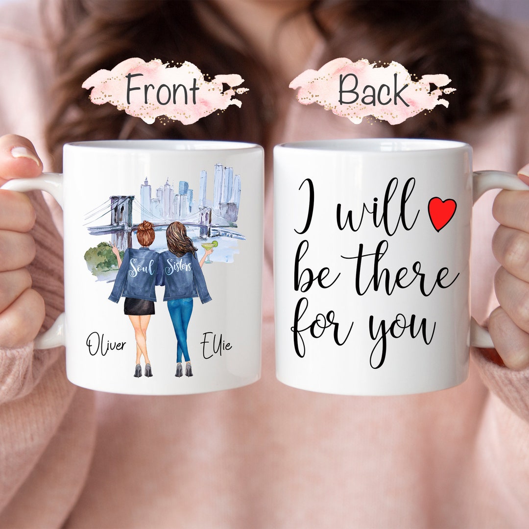 Best Friend Mug, Personalized Friend Mug, BFF Mug, Bestie Mug, Mug for ...