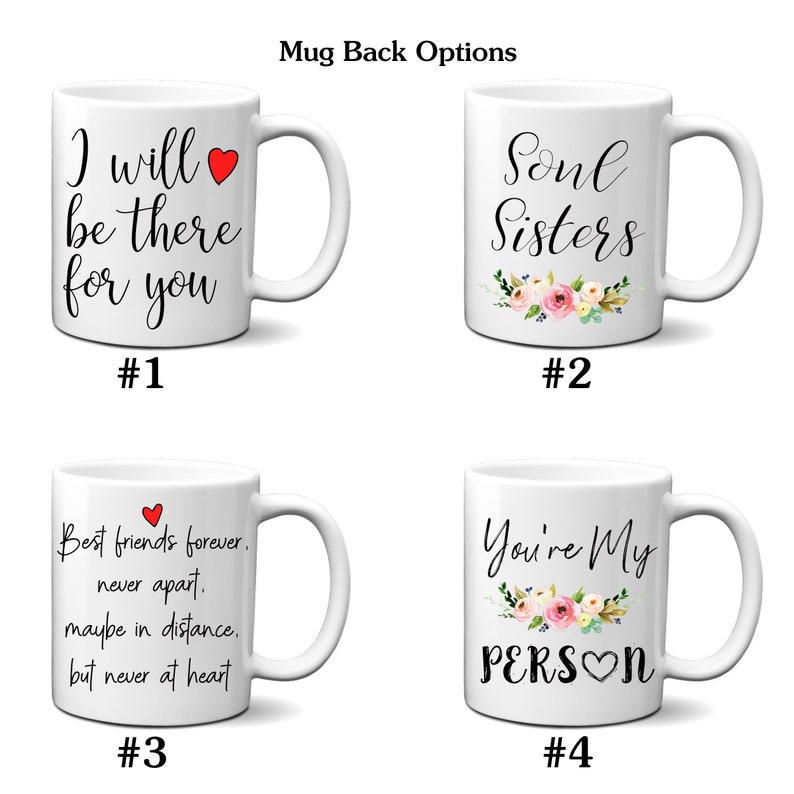 Best Friend Mug Personalized Friend Mug BFF Mug Bestie Mug - Etsy