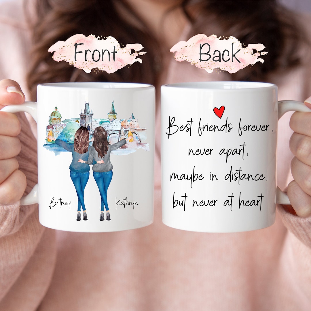 Best Friend Mug, Personalized Friend Mug, BFF Mug, Bestie Mug, Mug for ...