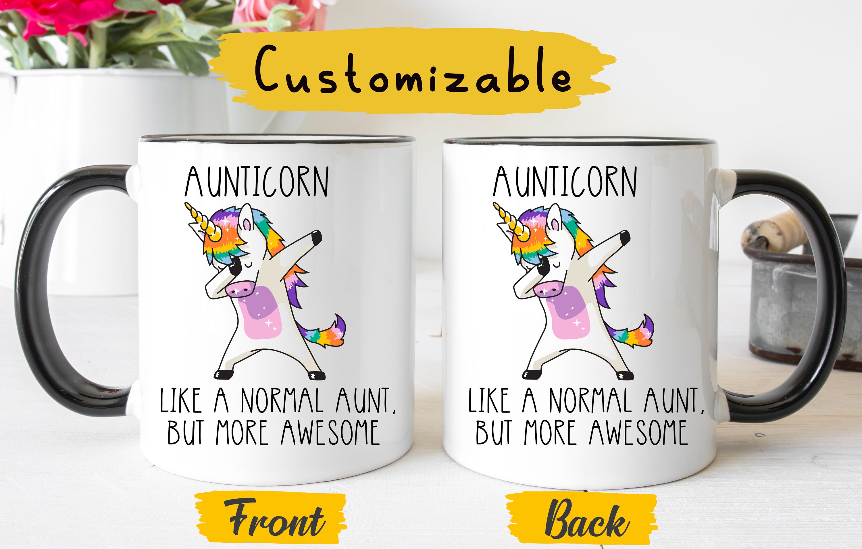 Aunticorn Mug Unicorn Mug Unicorn Coffee Mug Aunt Gift | Etsy