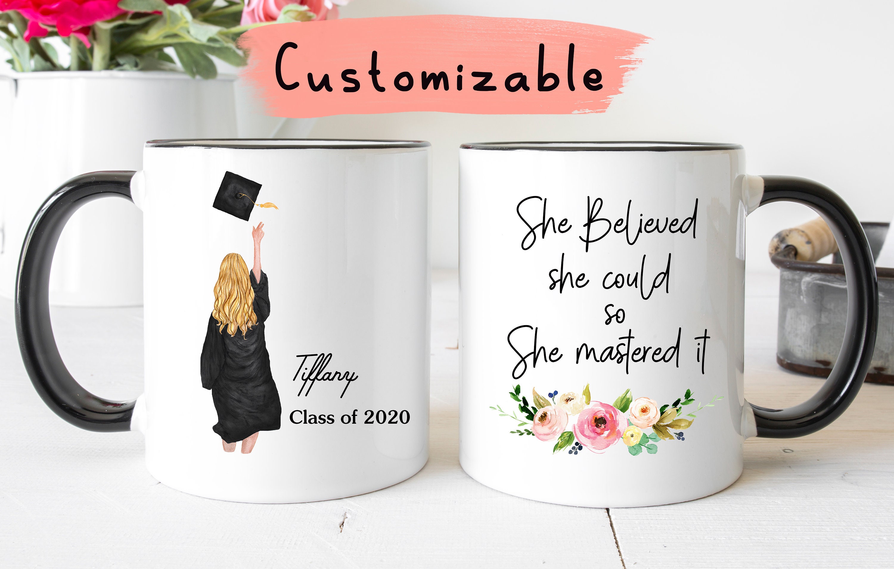 Personalized Graduation Gift Custom Grad Mug Graduation Gift | Etsy