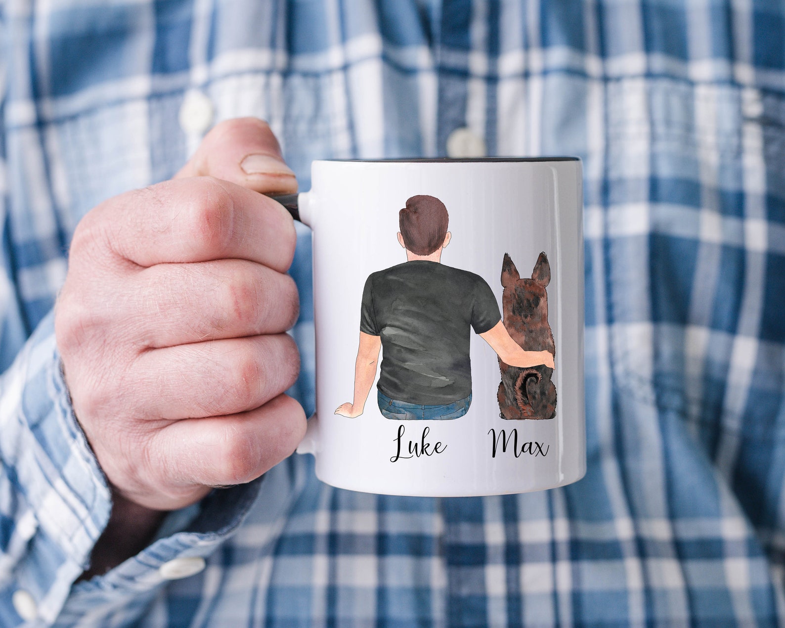 Personalized German Shepherd Mug German Shepherd Owner Mug - Etsy