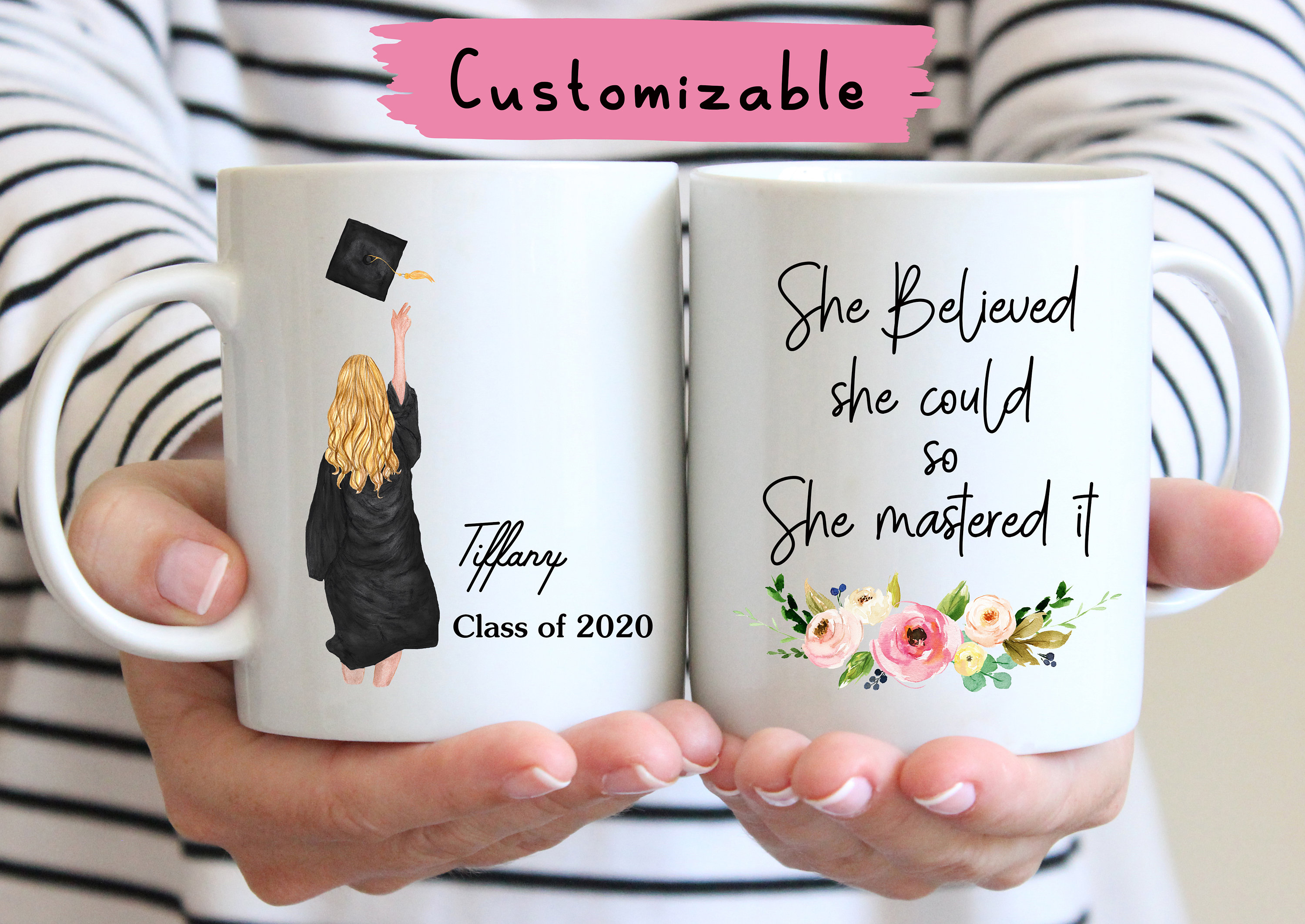 Personalized Graduation Gift Custom Grad Mug Graduation Gift | Etsy