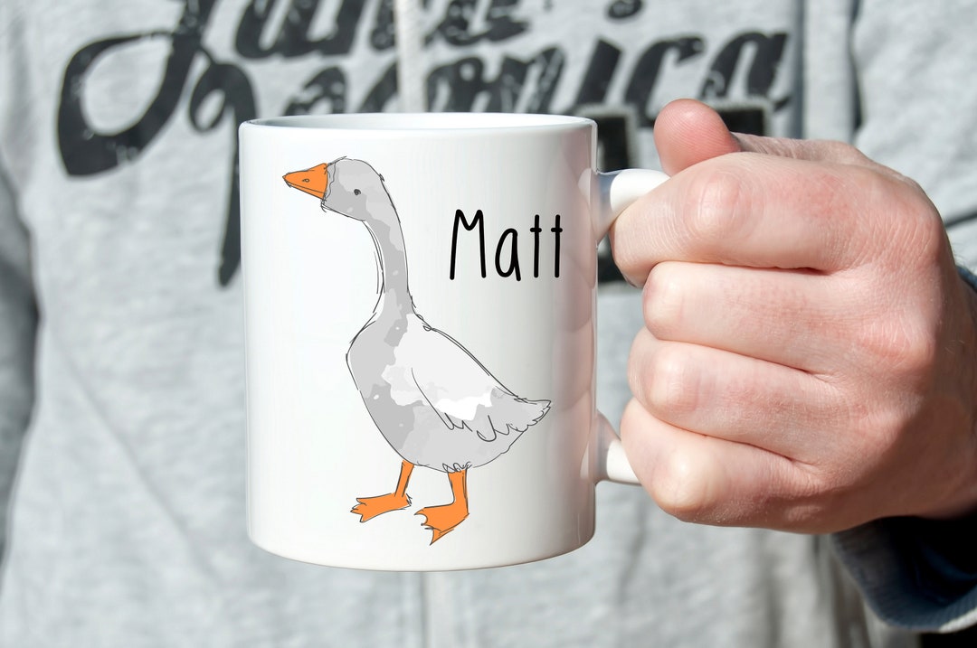 Goose Mug, Goose Lover Gift, Funny Goose Mug, Pet Goose Gift, Farmhouse ...