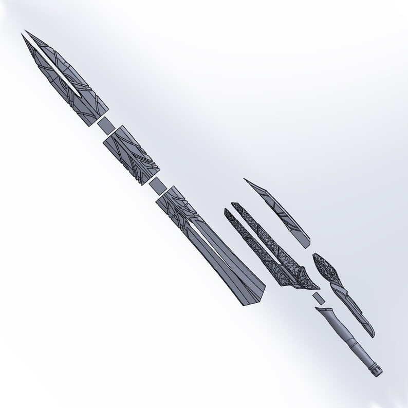 3D File - Gamora Godslayer Sword Prop 3D Model STL - Etsy