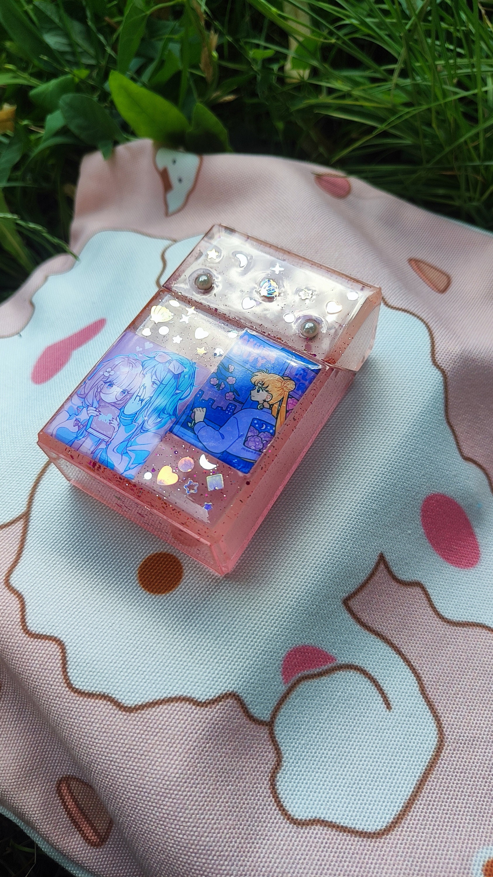 Pre-order! Anime Style Cigarette Case, Smoker's Gift, Kawaii Aesthetics ...