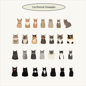 Custom Pet Portrait for 2 Pets Personalized Animal Illustration Dog ...
