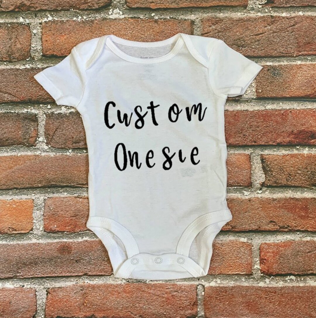 Custom Baby Bodysuit - Personalized Baby Body Suit - Customized Baby ...