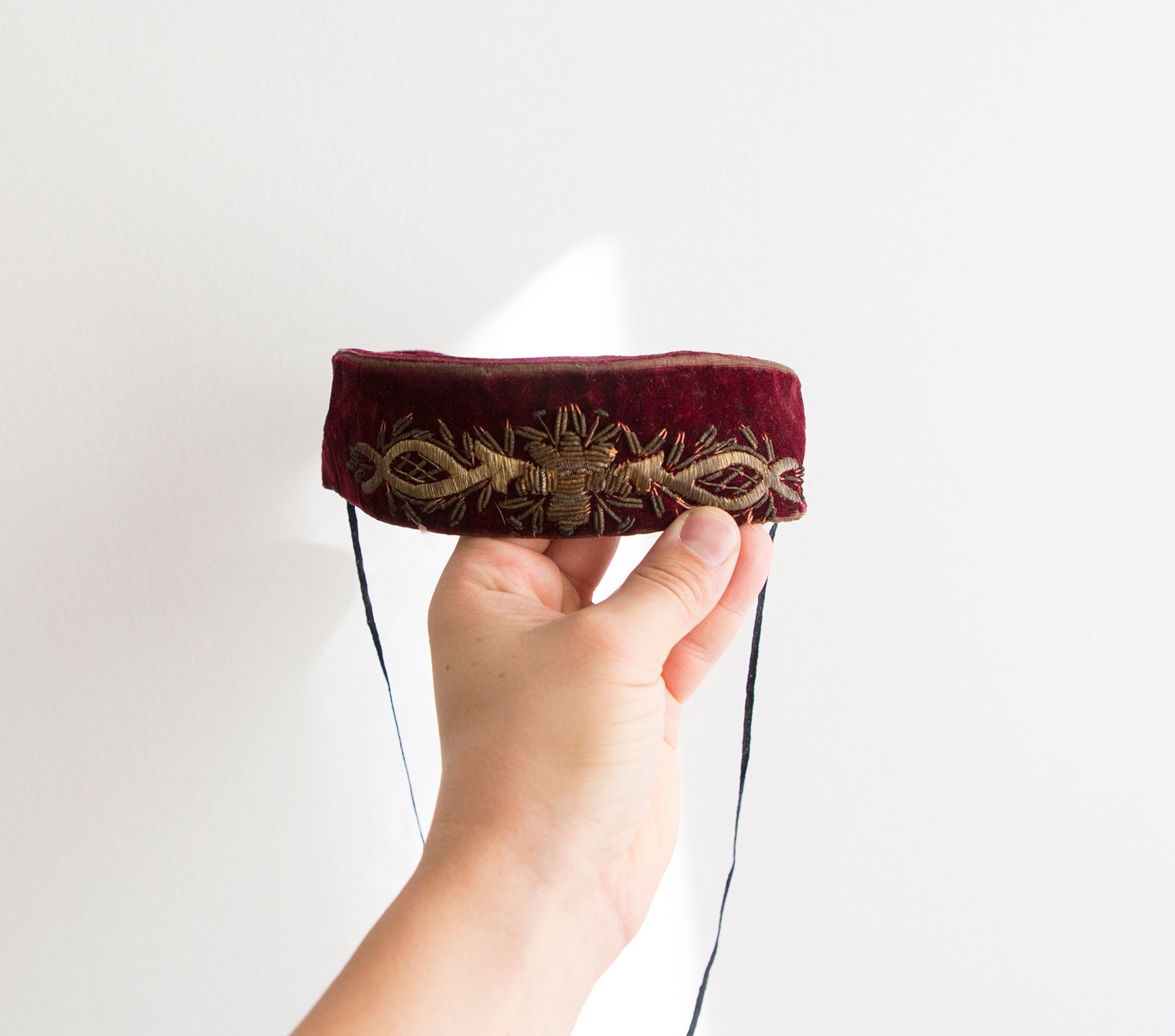 Turkish Hat, Ottoman Hat, Prayer Hat, Ottoman Velvet, Antique Hat, Red ...