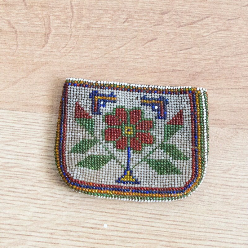 Beaded Coin Purse - Etsy