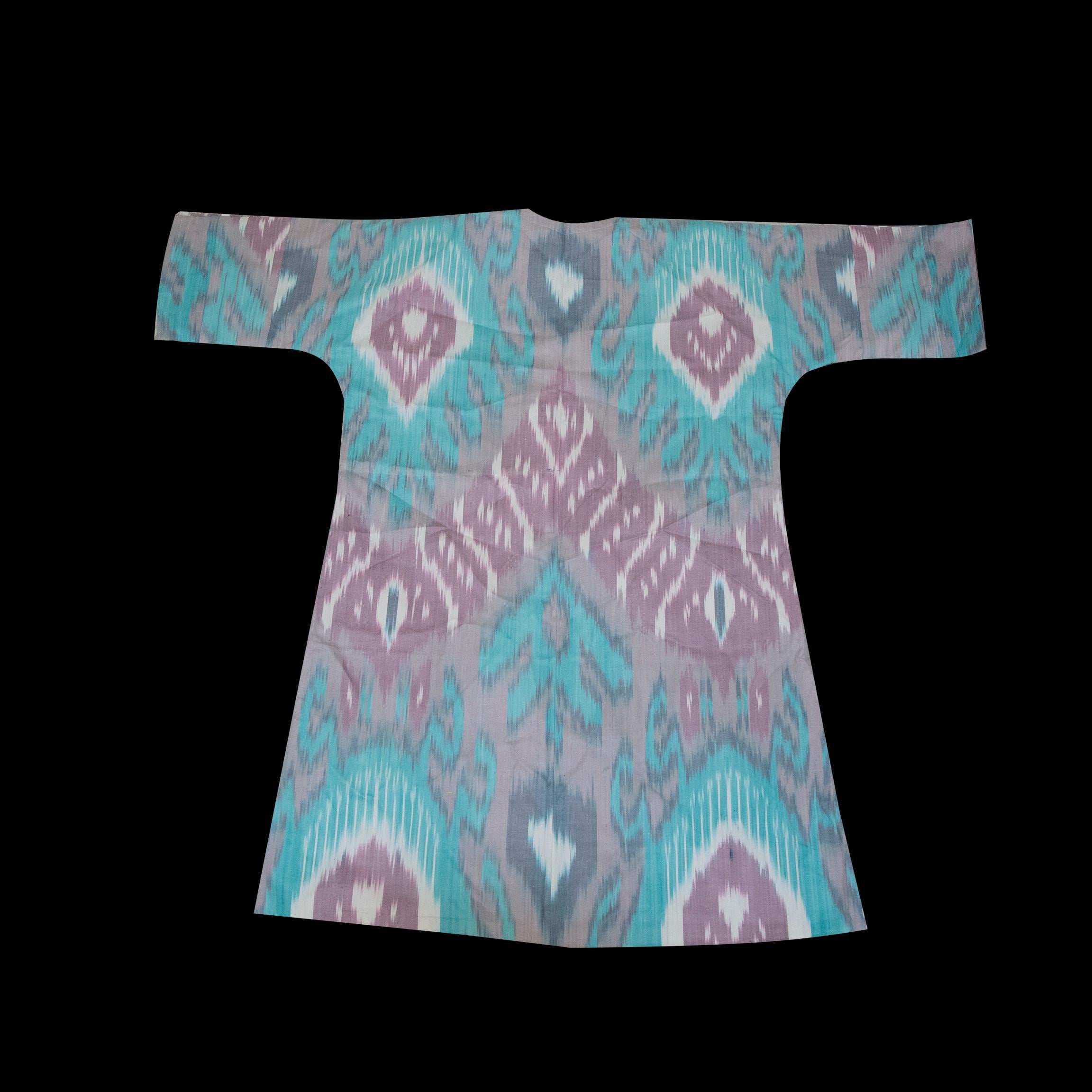 Ikat Pattern Ottoman Kaftan: Vintage Style Dress Fabric - Etsy