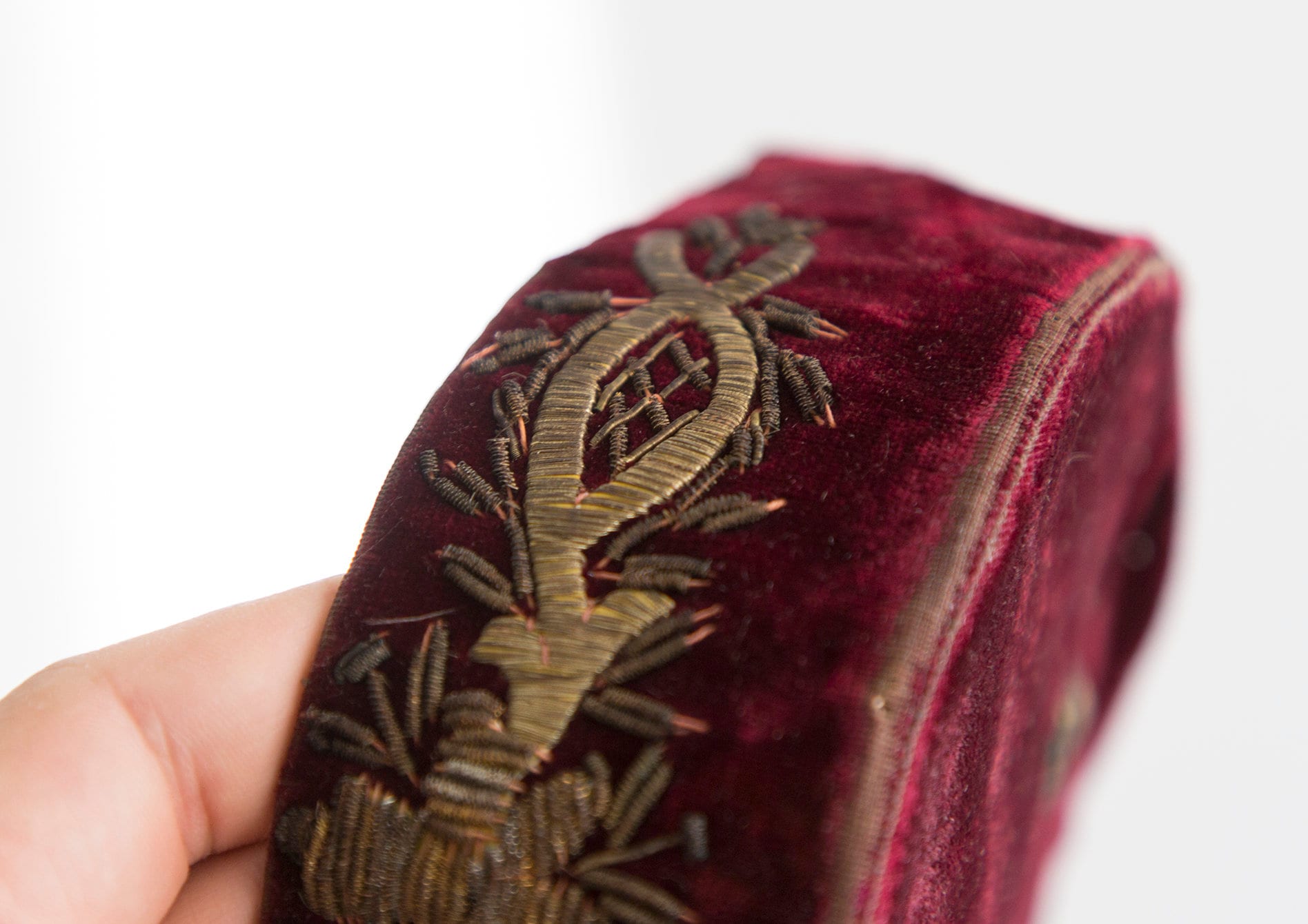 Turkish Hat, Ottoman Hat, Prayer Hat, Ottoman Velvet, Antique Hat, Red ...