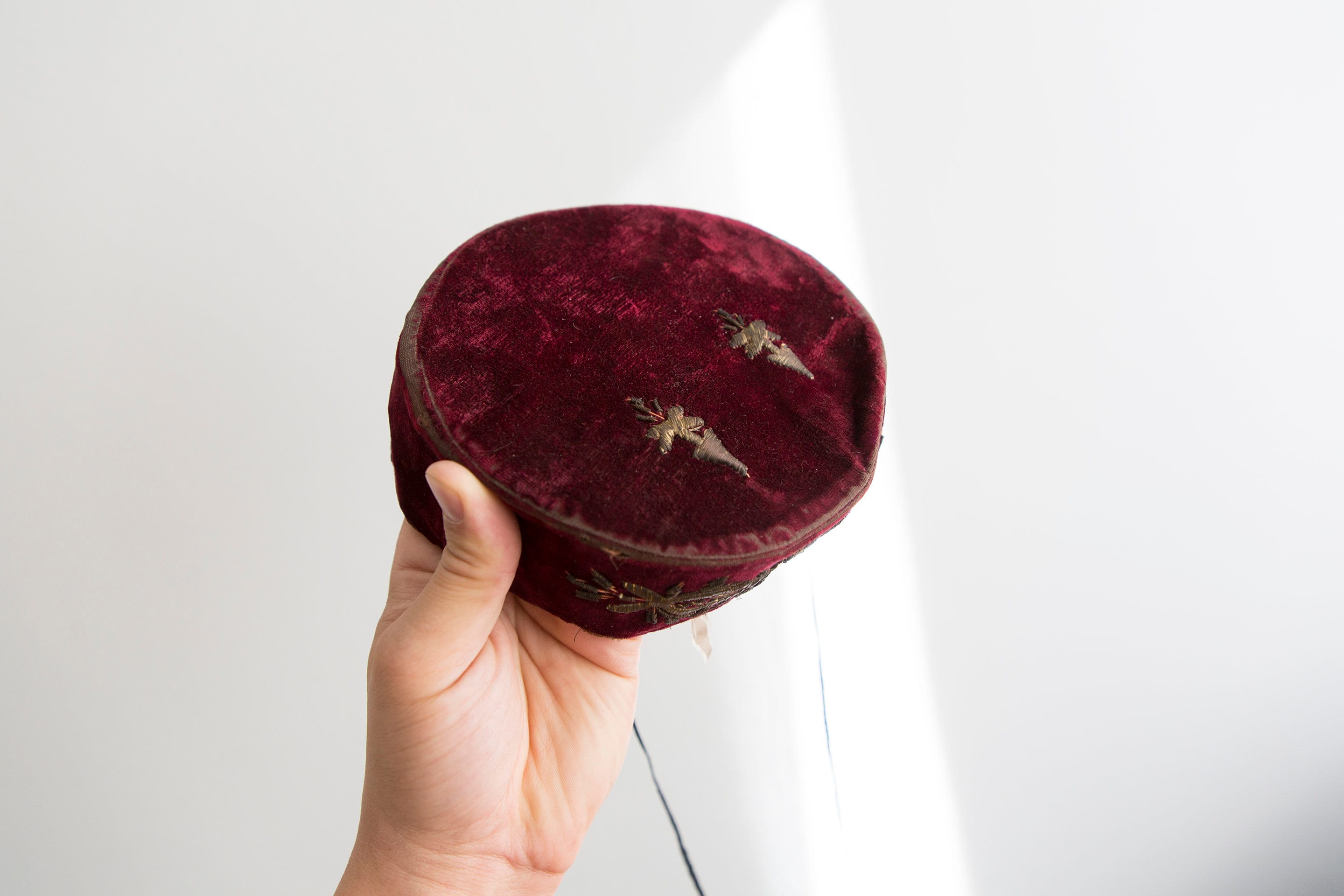 Turkish Hat, Ottoman Hat, Prayer Hat, Ottoman Velvet, Antique Hat, Red ...