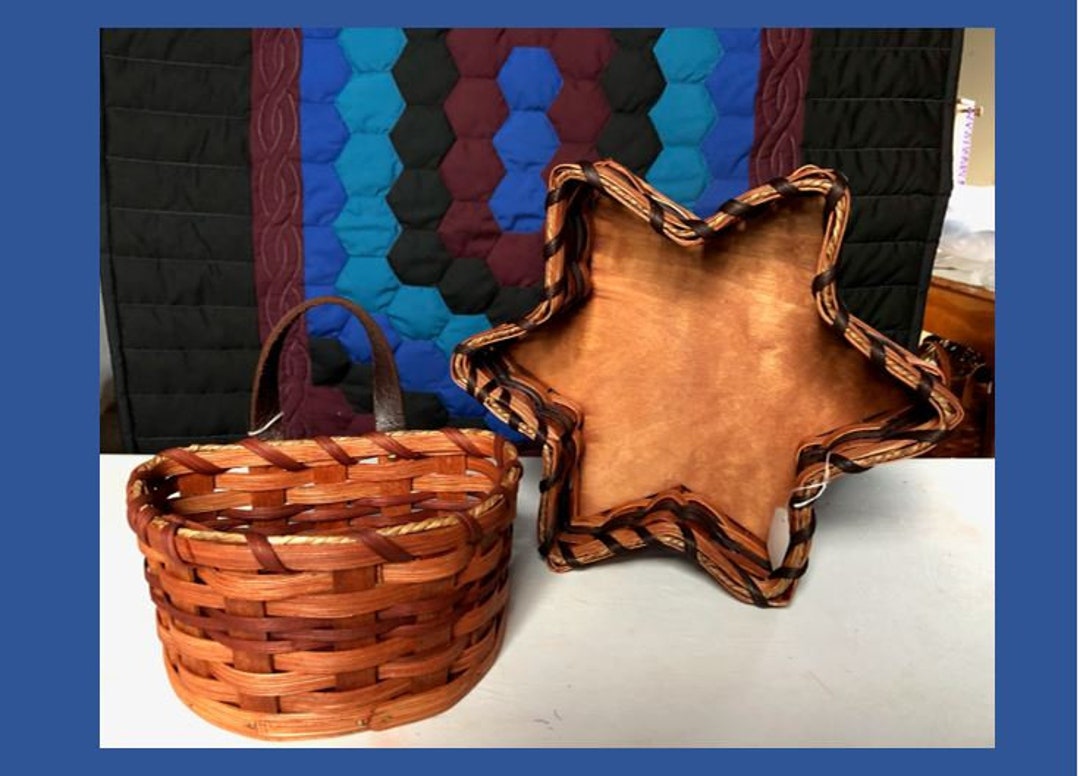 Amish Woven Star Basket, Handmade in Ohio - Etsy