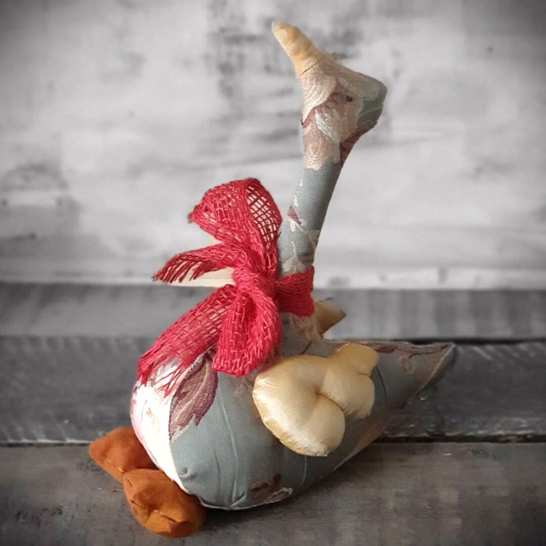 Design Stuffed Goose Tilda Style 32 X 21 Cm - Etsy