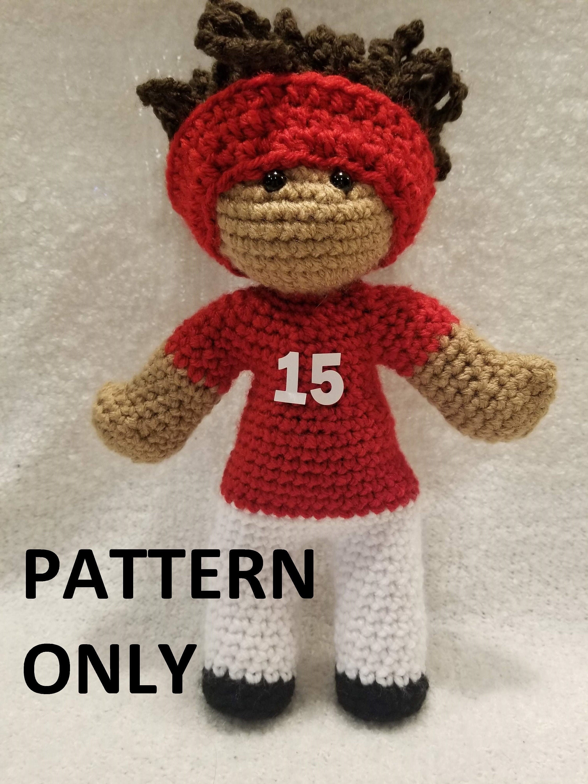 PATTERN ONLY Mahomes Crochet Doll - Etsy