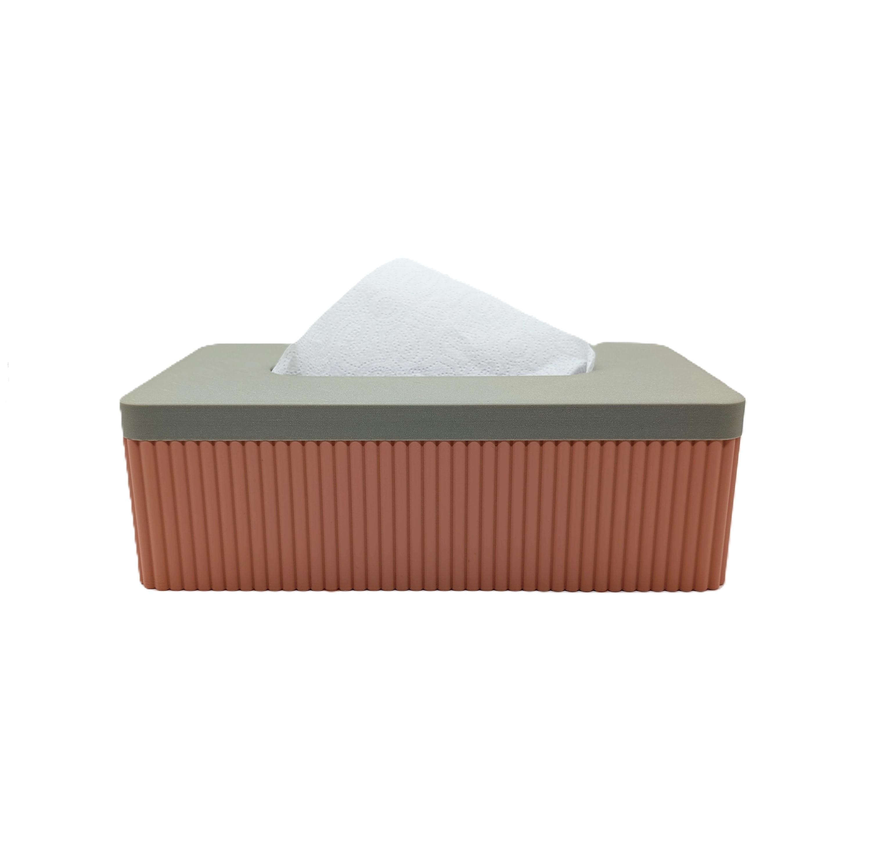 3D Printed Tissue Box Cover: Modern Minimalist Design, Customizable ...