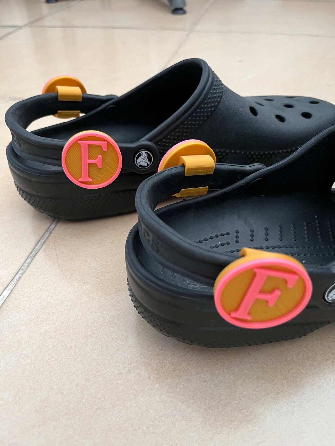 Initial Name Tag for Croc With Many Color Selection - Etsy