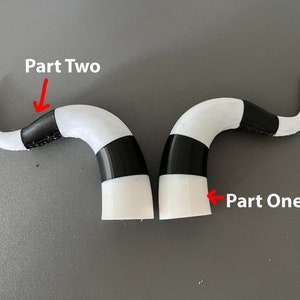 Two Colors Horn Side Sideways for Headphones / Headset for Streaming ...