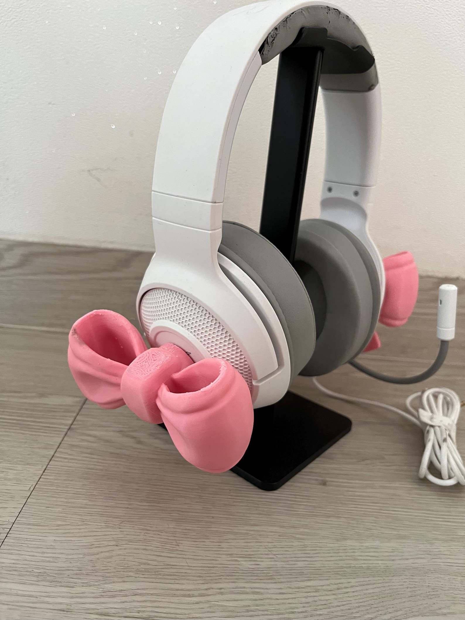 Pair of Bows Flat Side for Headphones / Headset for Streaming Anime ...