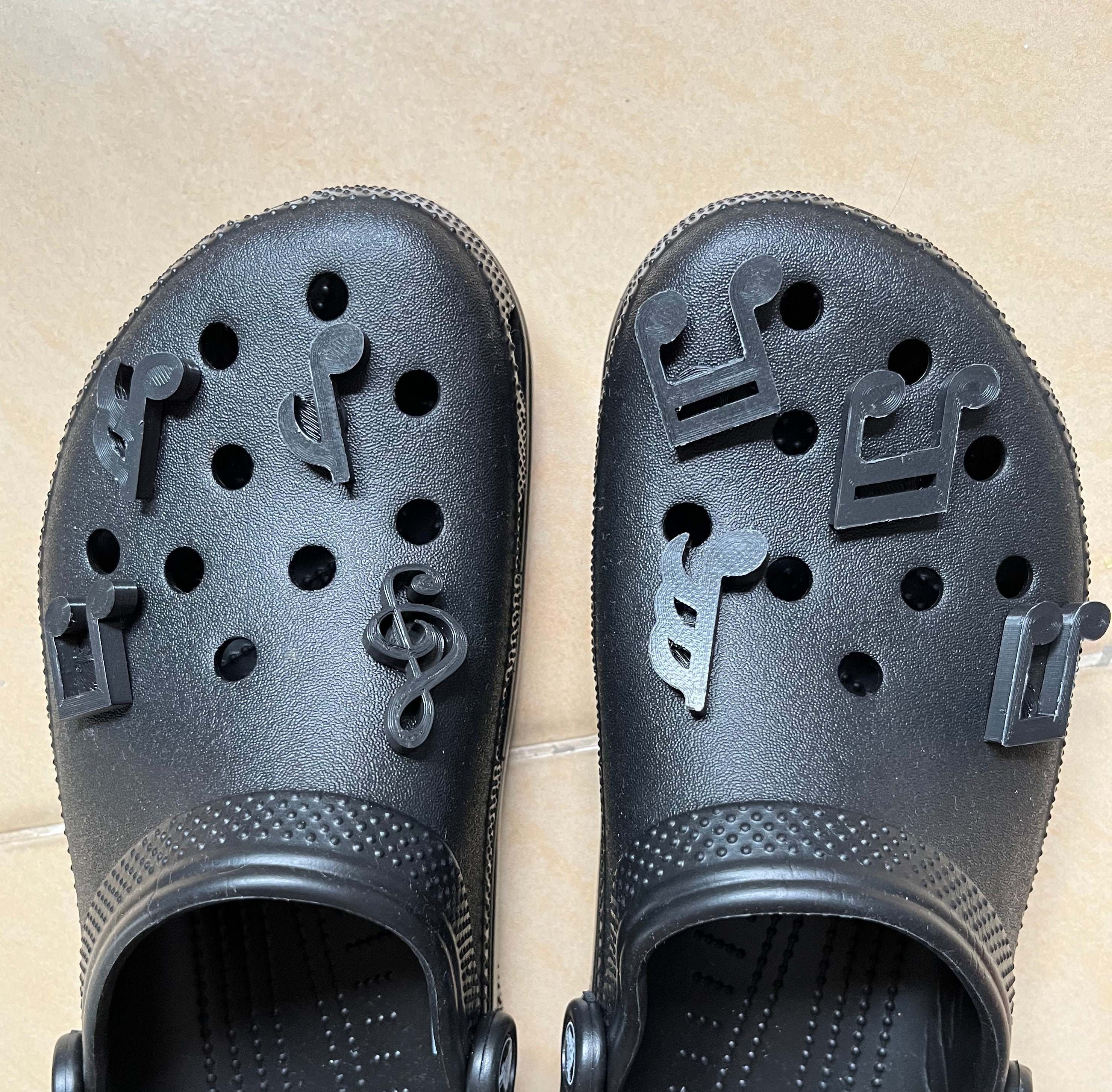 Music Note Charms for Croc - Etsy