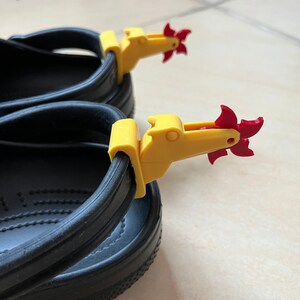 Dragon Head Spurs for Croc With Many Color Selection - Etsy