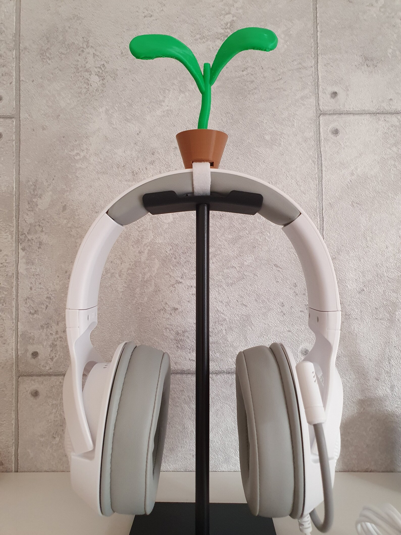 Seedling With Pot for Headphones / Headset for Streaming Anime - Etsy
