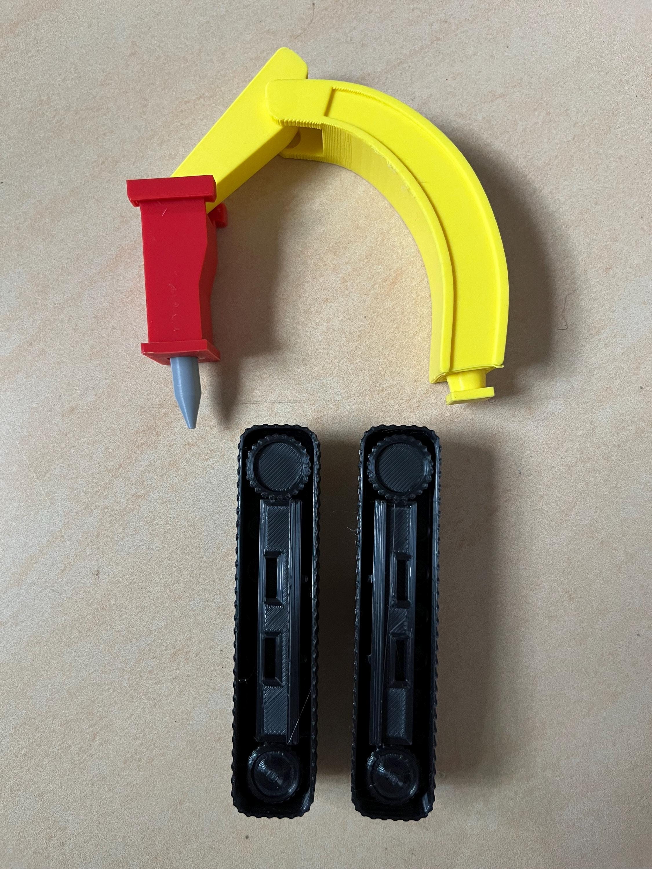 Rock Breaker Excavator Construction Set for Croc - Etsy