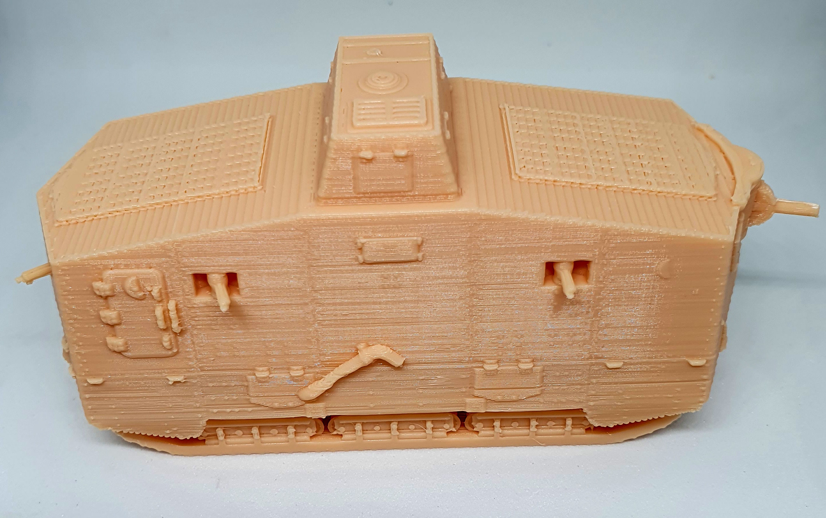 A7V Tank, Scale 72, Germany, World War One, 3D Printed, Wargaming ...