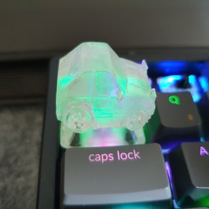 Clear Car Mechanical Keycaps 3D Printed - Etsy