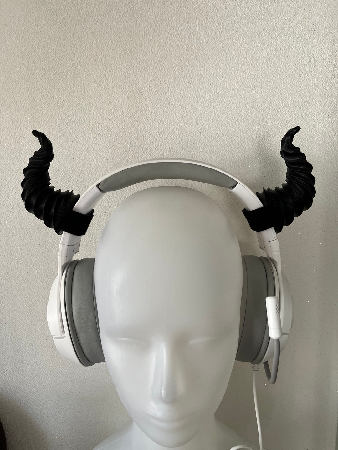 Spiral Horn for Headphones / Headset for Streaming Anime Cosplay - Etsy