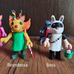 Bess, Reindessa, Phenna, Spidella, Piggy Unicorn Fullbody Figures - Etsy