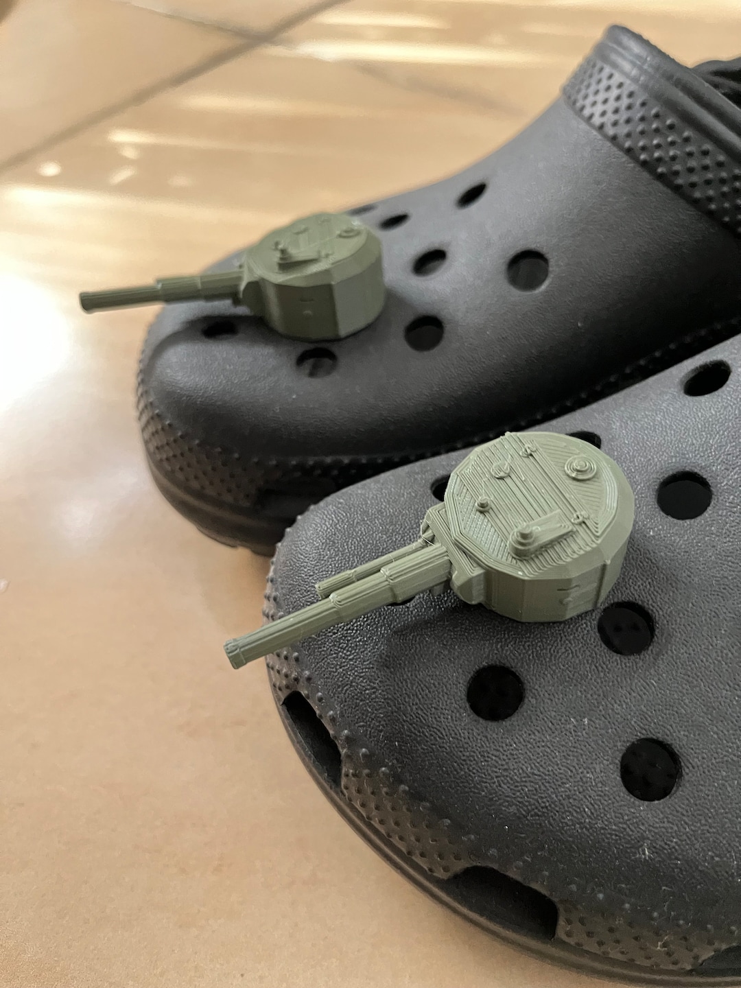 Tank Turret Charm Model 2 for Croc With Many Color Selection - Etsy
