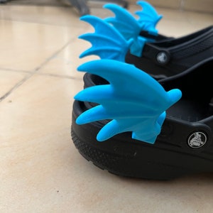 Bat Wing for Croc With Many Color Selection 3d Printed - Etsy