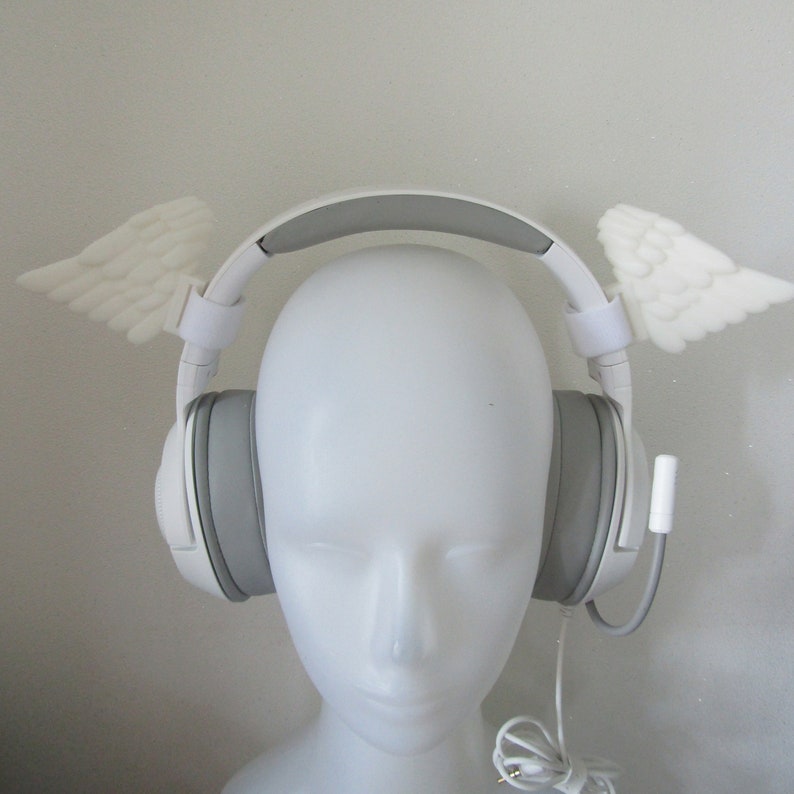 Side Kawaii Wings for Headphones / Headset for Streaming Anime - Etsy