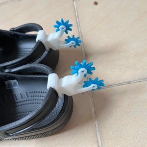 Dual Spurs for Croc With Many Color Selection - Etsy