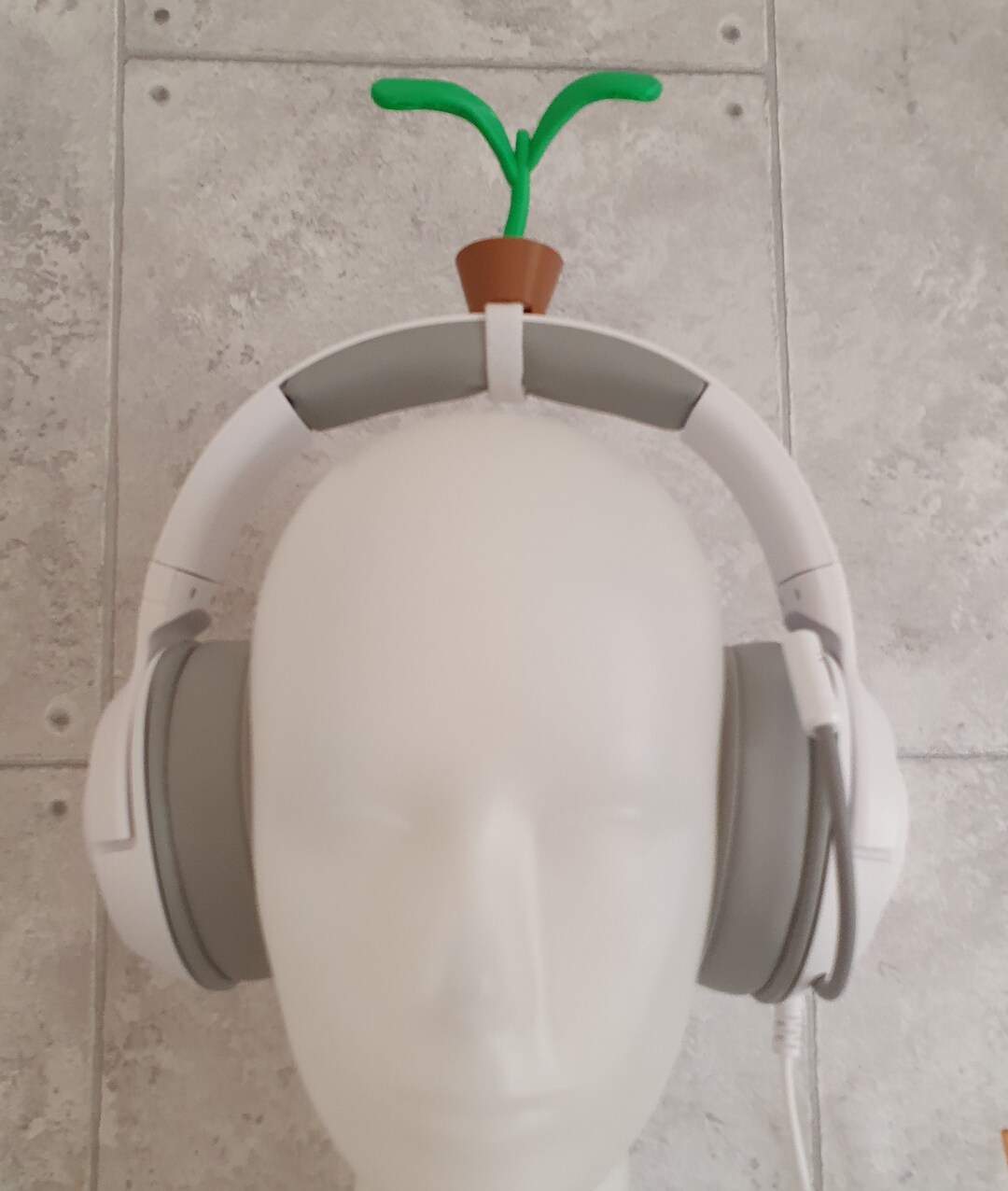 Seedling With Pot for Headphones / Headset for Streaming Anime Cosplay ...