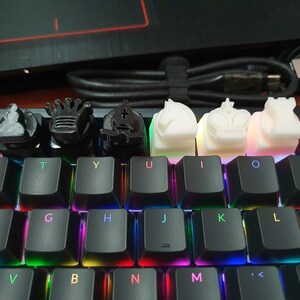 Chess Keycaps Mechanical Keyboard 3D Printed ( Pawn, Horse, Bishop ...