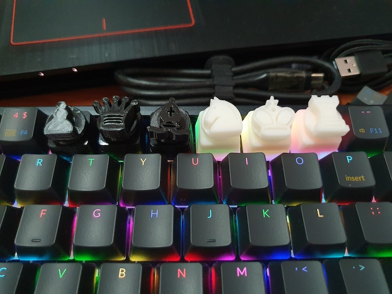 Chess Keycaps Mechanical Keyboard 3D Printed Pawn Horse | Etsy