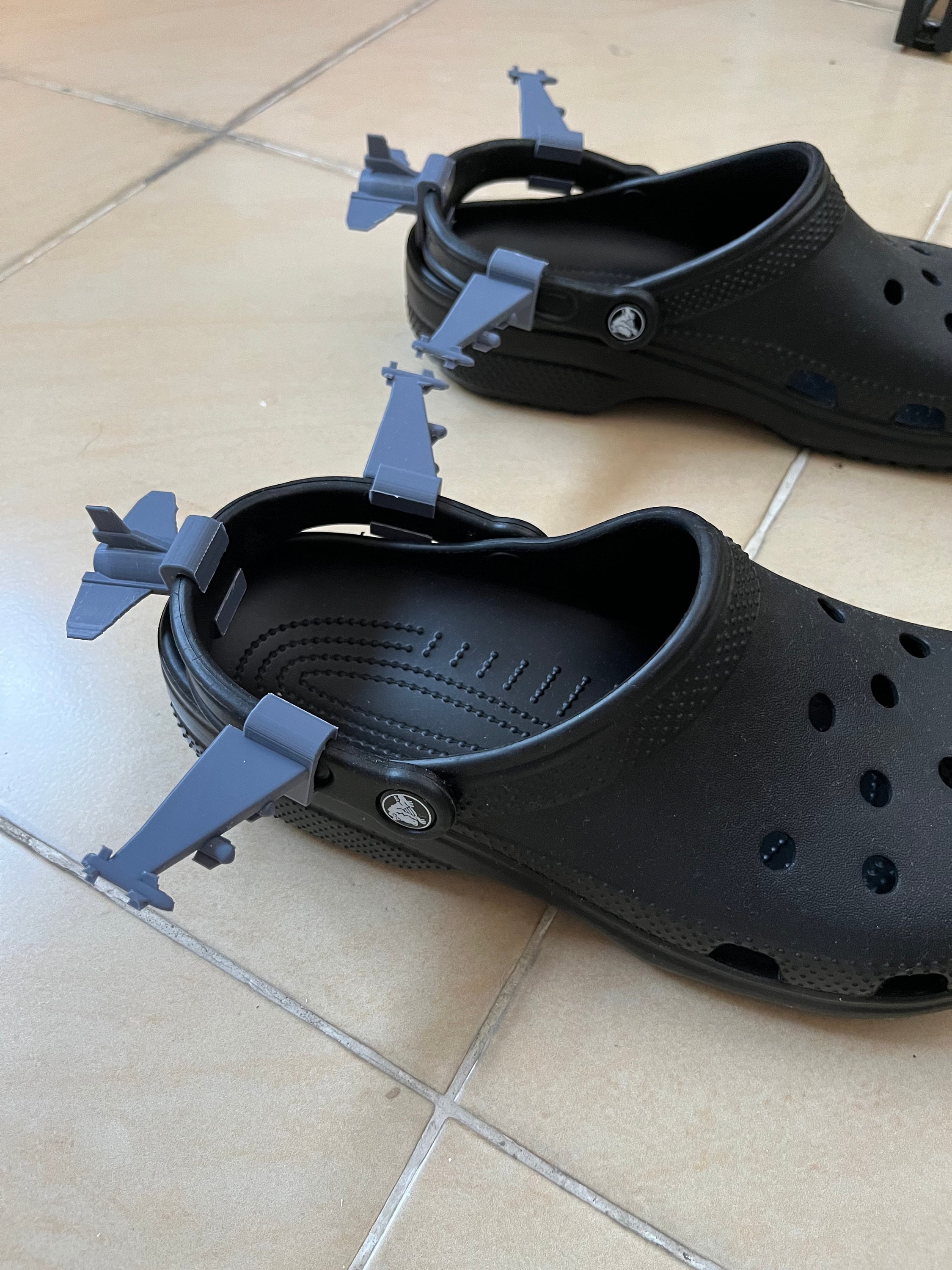 Jet Figther Aircraft for Croc - Etsy