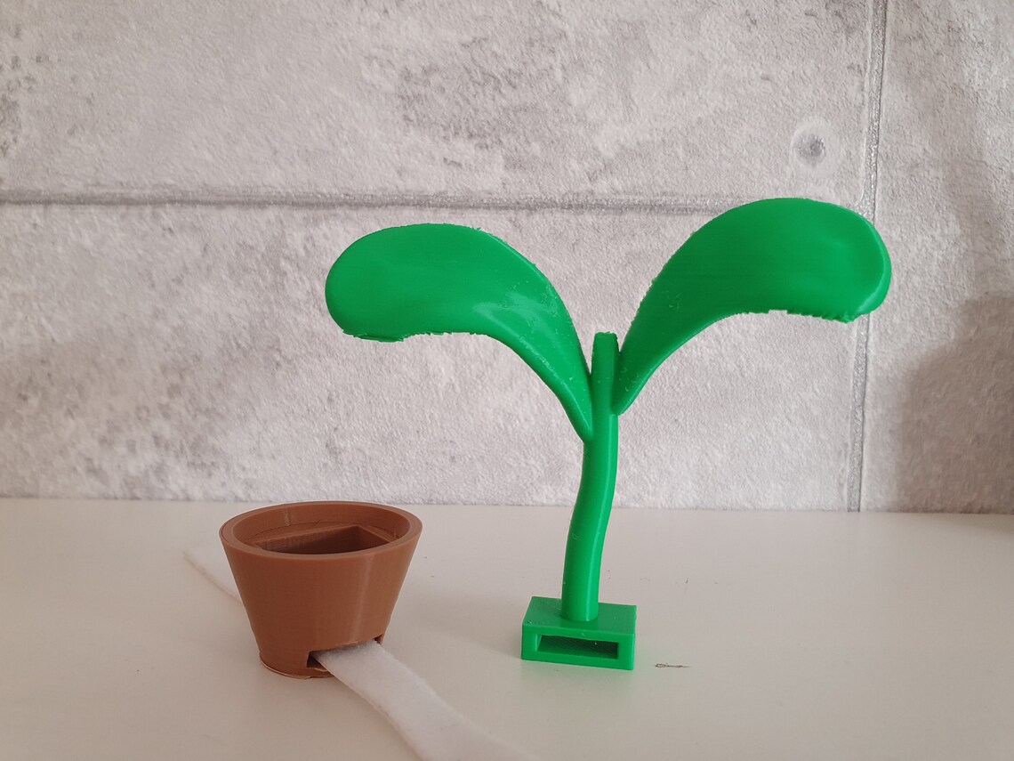 Seedling With Pot for Headphones / Headset for Streaming Anime - Etsy