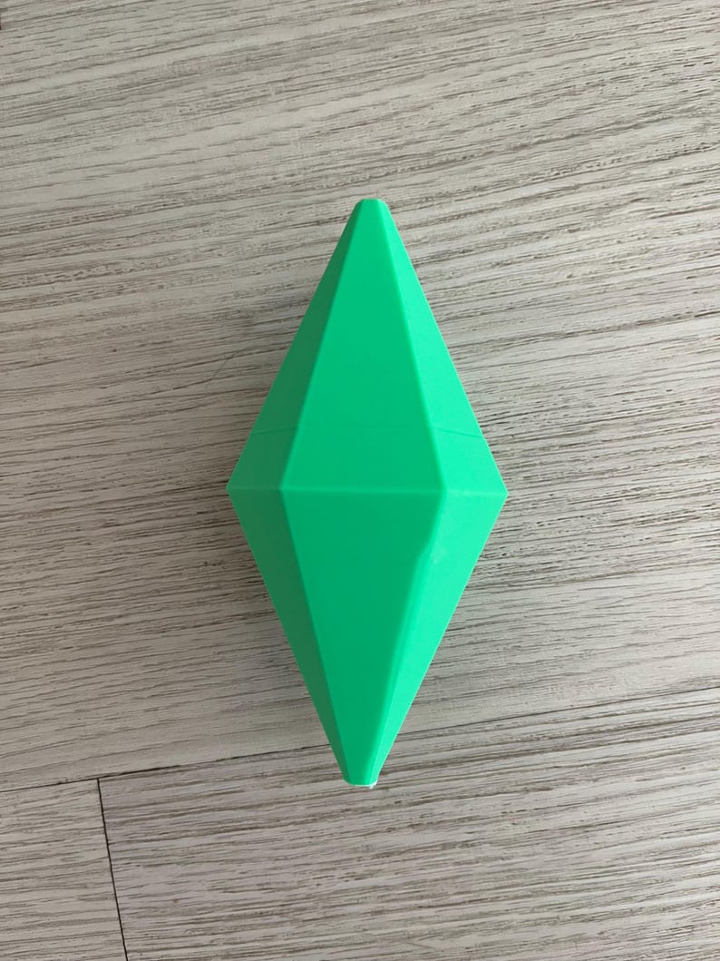Plumbob Diamond Lamp USB Wall Night Light Plug 3D Print - Etsy