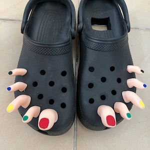 Bend Toes Charm 3d Printed for Croc With Many Color Selection - Etsy