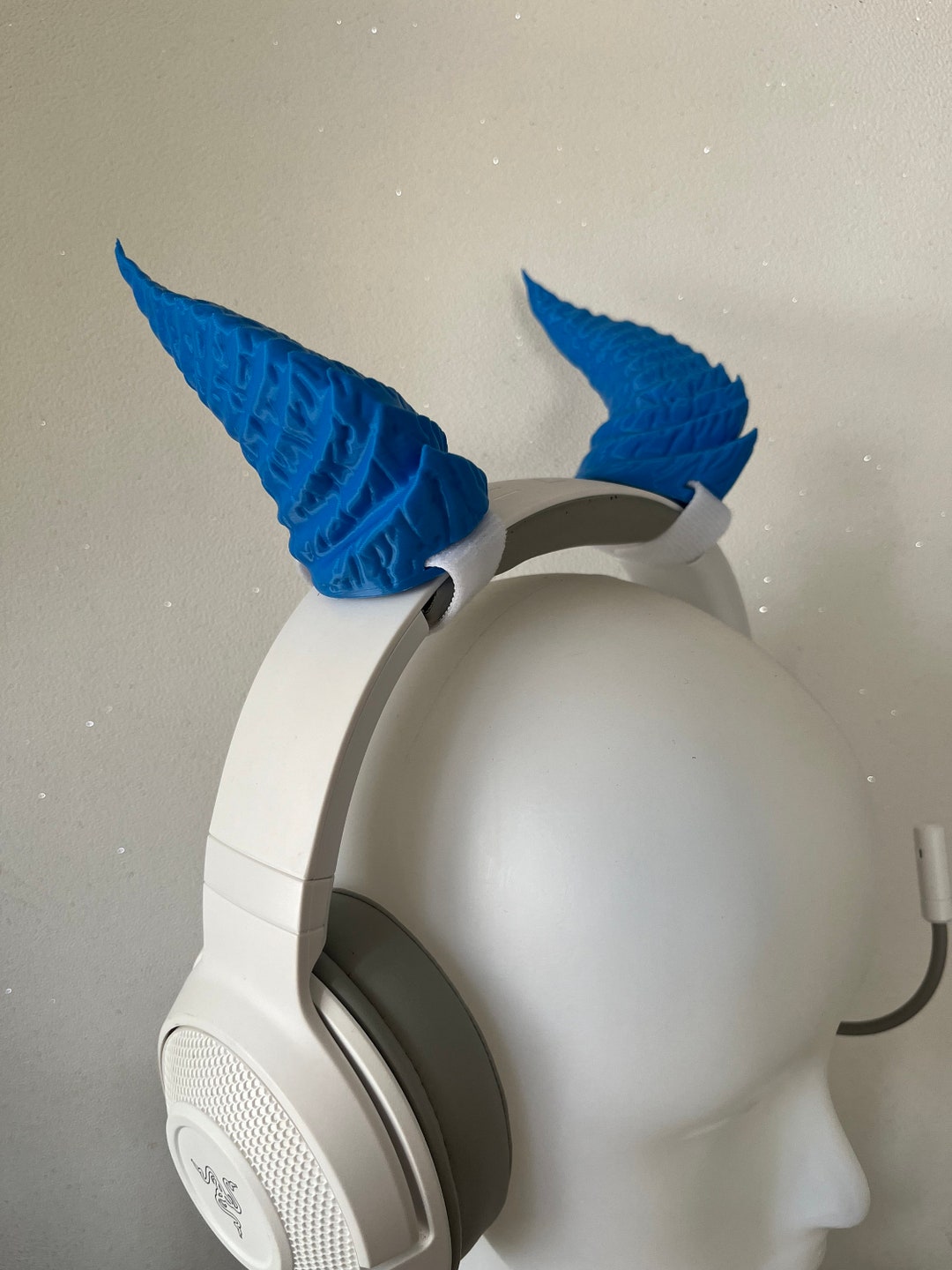 Dragon Horns for Headphones / Headset for Streaming Anime Cosplay - Etsy