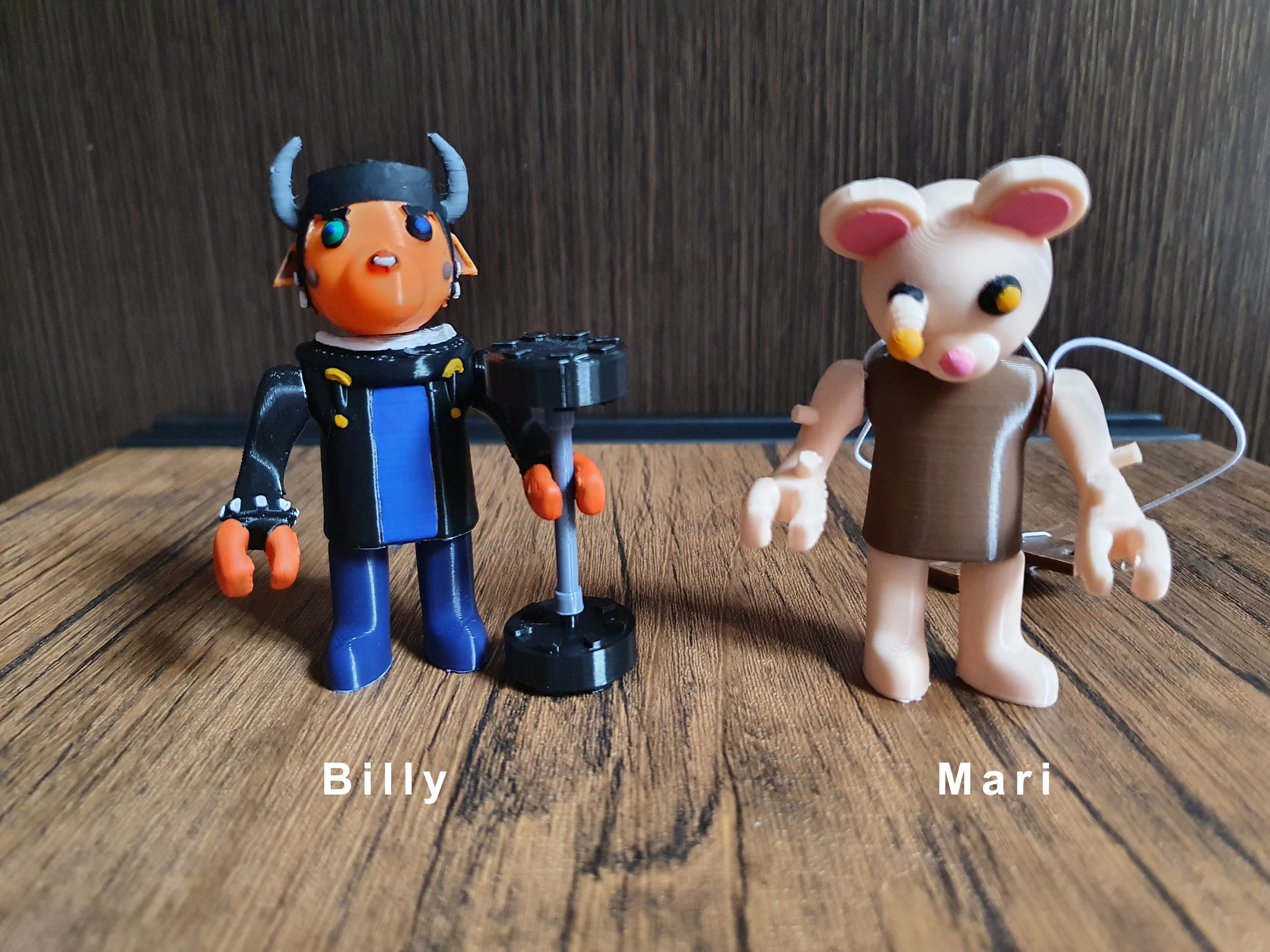 Roby Raze Robo Bunny Billy Mari Fullbody Figures - Etsy