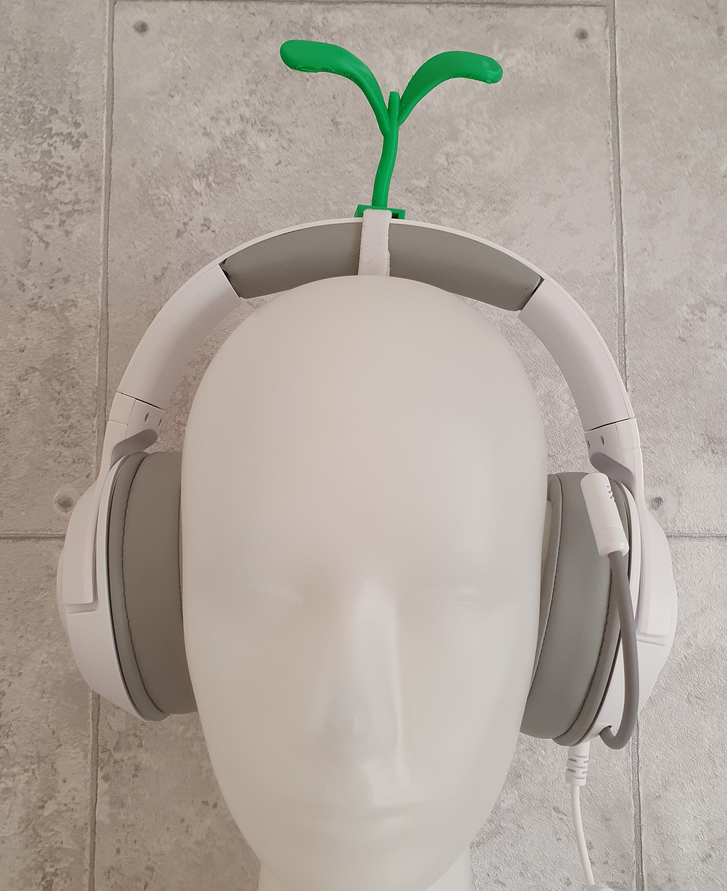 Seedling With Pot for Headphones / Headset for Streaming Anime - Etsy