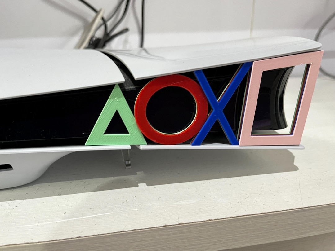 PS5 Slim Icons Plate Cover Decorative 3D Printed - Etsy