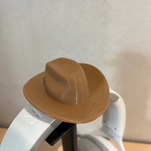 Cowboy Hat for Headphones / Headset for Streaming Anime Cosplay - Etsy