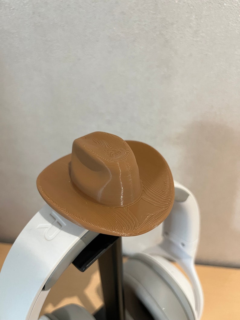Cowboy Hat for Headphones / Headset for Streaming Anime - Etsy